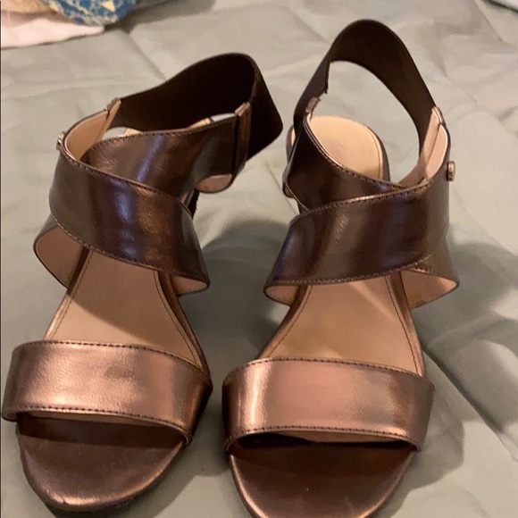 Calvin Klein | Shoes | Calvin Klein Copper Color Shoes | Poshmark